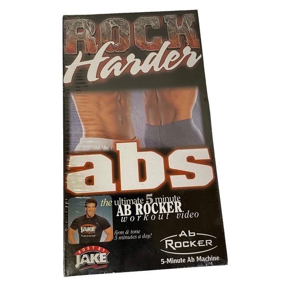Accessories | Vintage Rock Harder Abs The Ultimate 5 Minute Ab Rocker ...